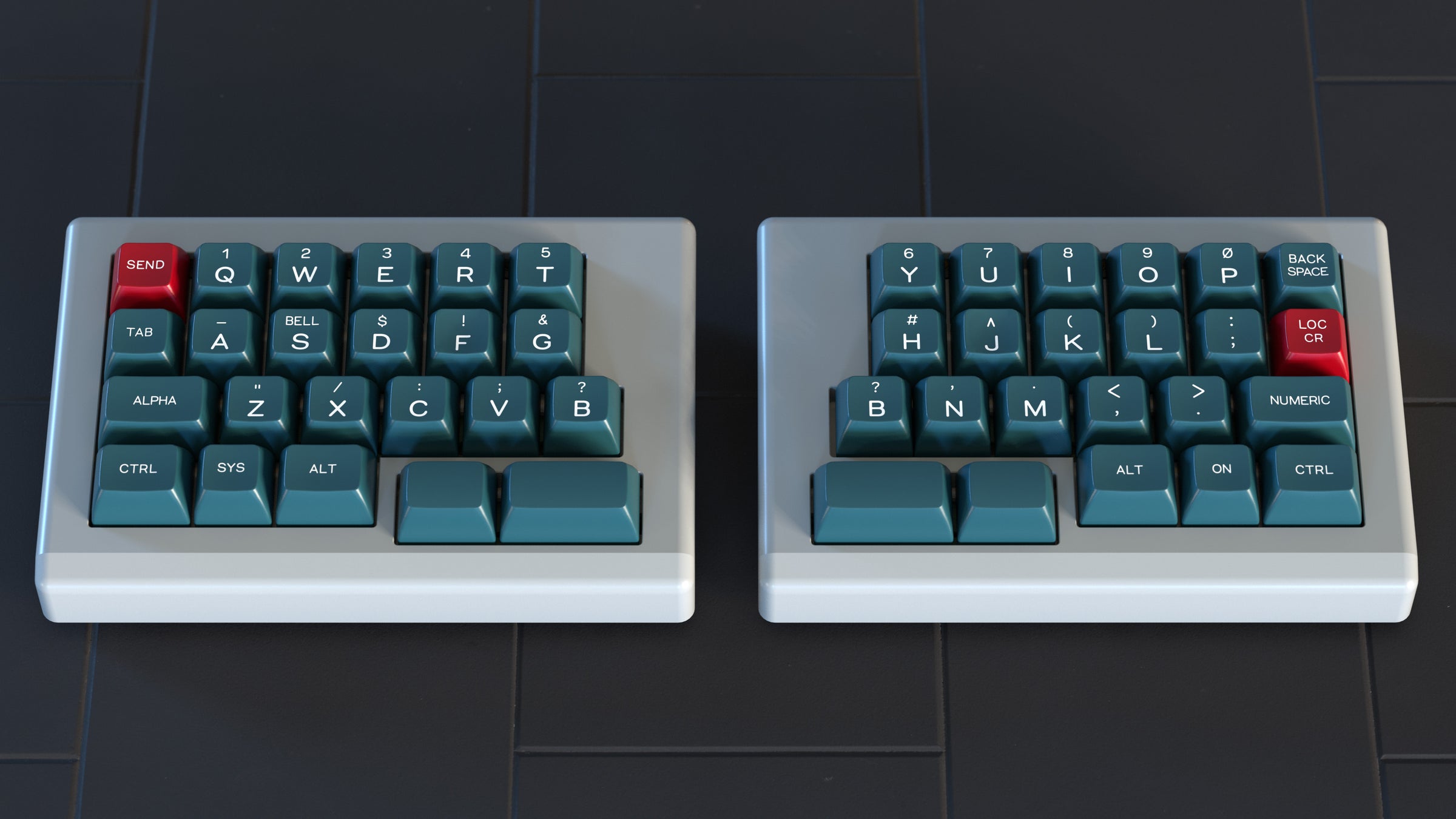 (Group Buy) SA Teletype Keycaps