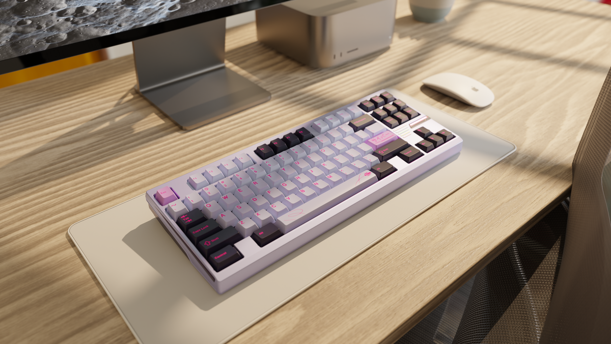 (Group Buy) KKB Cyber Girl Keycaps