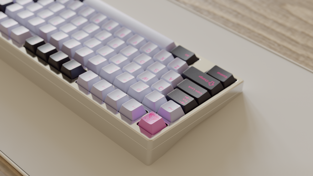 (Group Buy) KKB Cyber Girl Keycaps