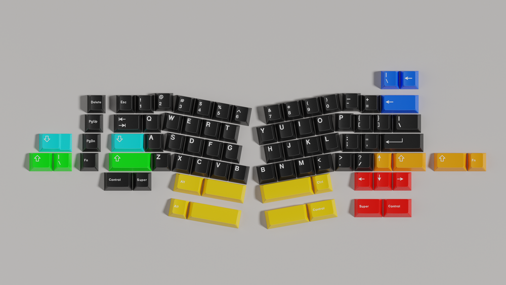 (Pre Order) Neo-Ergo Keyboard Kit – proto[Typist] Keyboards