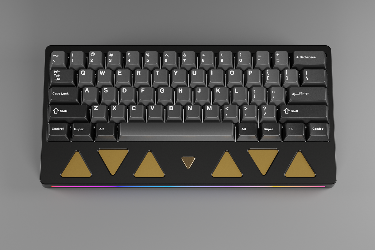 (Group Buy) Trigon Coated Edition Keyboard Kit – proto[Typist] Keyboards