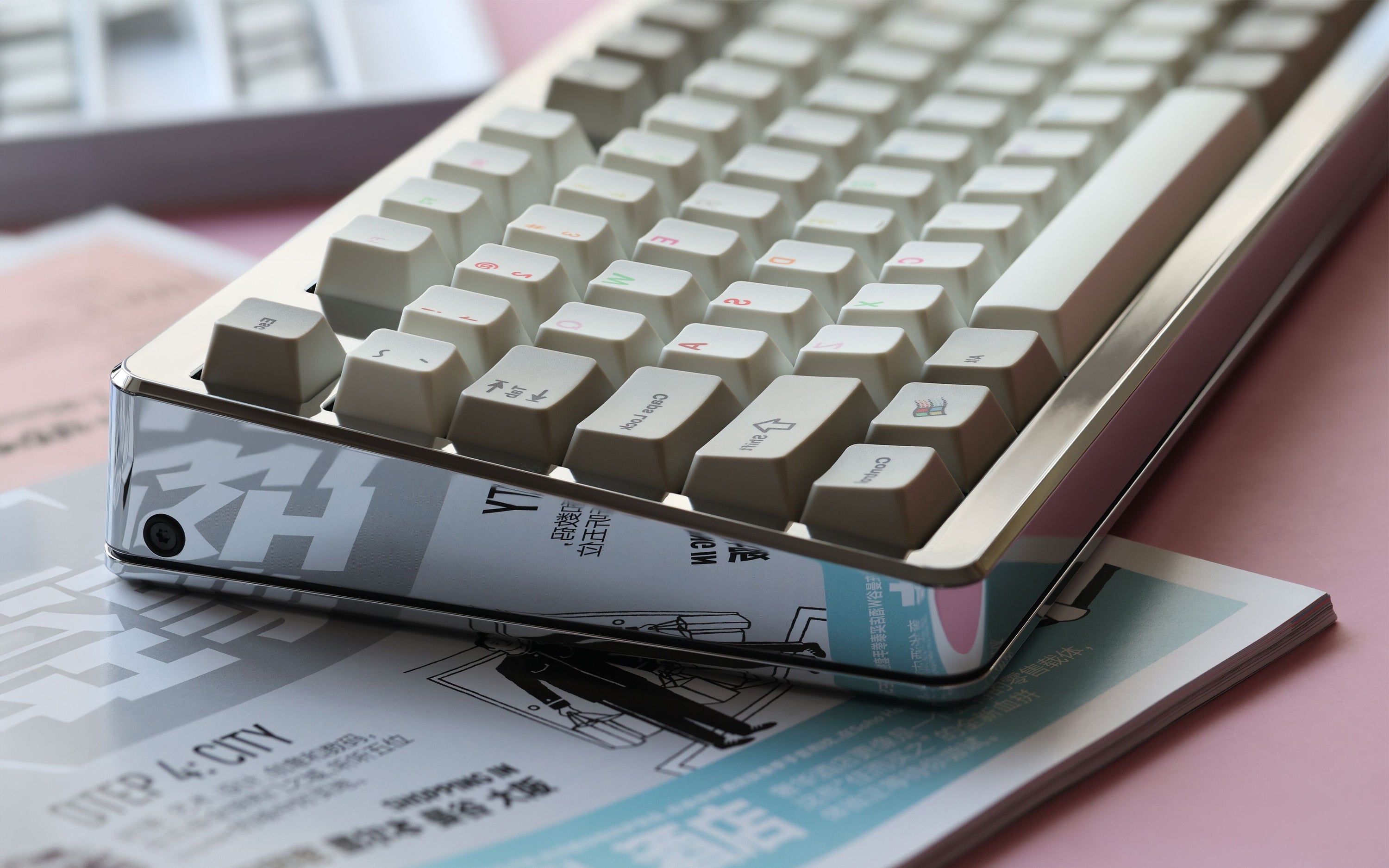 (In Stock) Zero-G Studio x Hammer PBT "Mirror Image" Keycaps