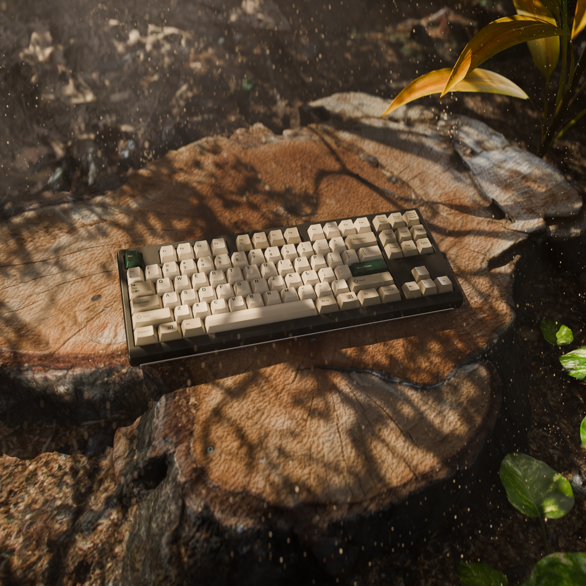 (In Stock) GMK Verdant Retro