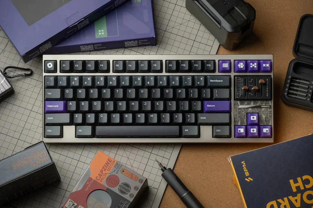 (Group Buy) DK1-TKL Keyboard Kit Spray Coated Case