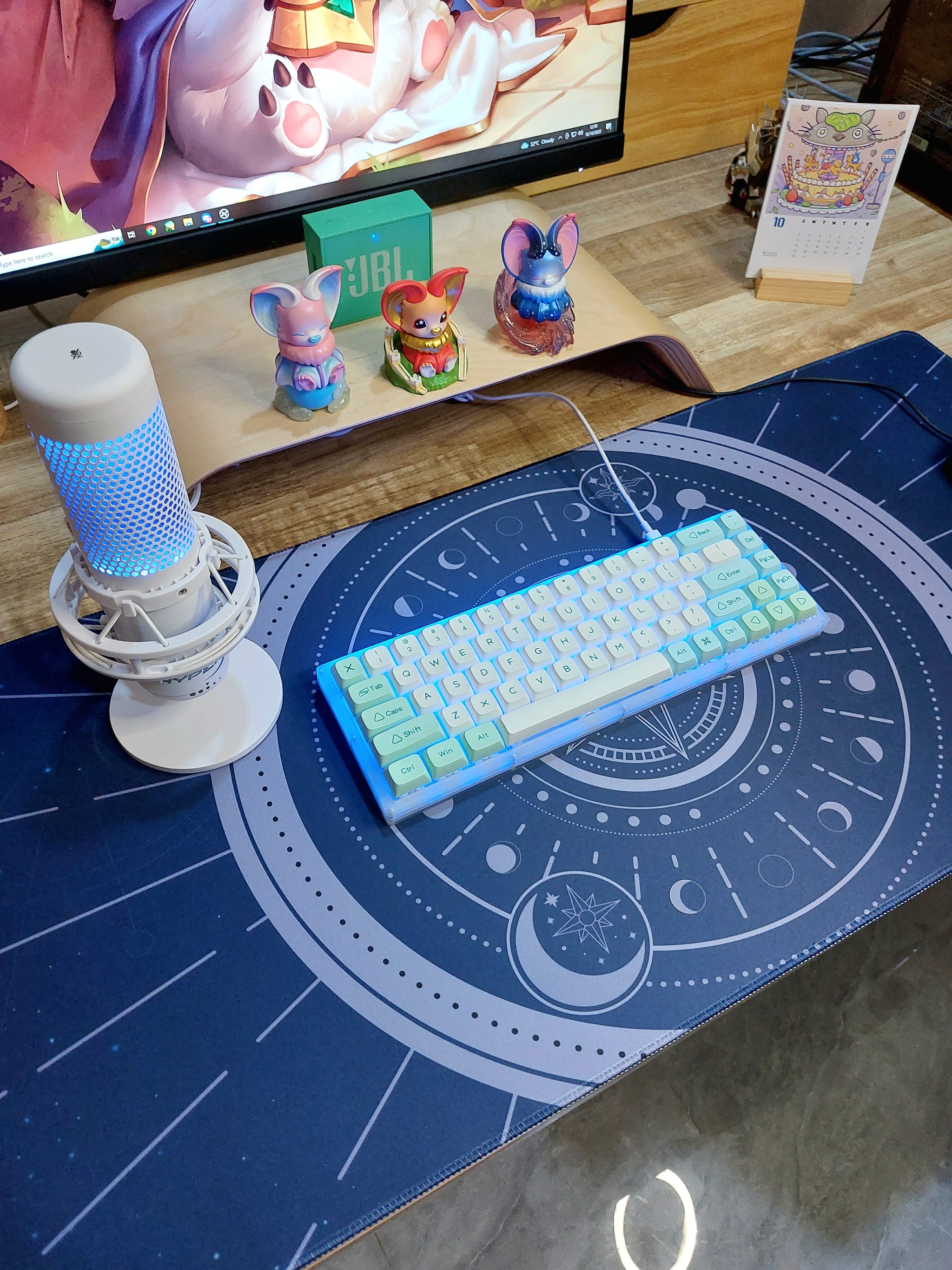 (Group Buy) Celestial Deskmats R2 – proto[Typist] Keyboards