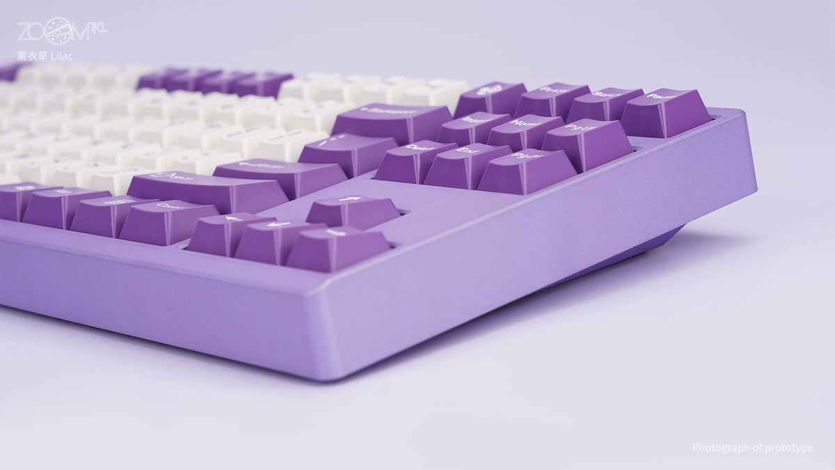 (Group Buy) ZOOM TKL ESSENTIAL EDITION - Lilac – proto[Typist] Keyboards