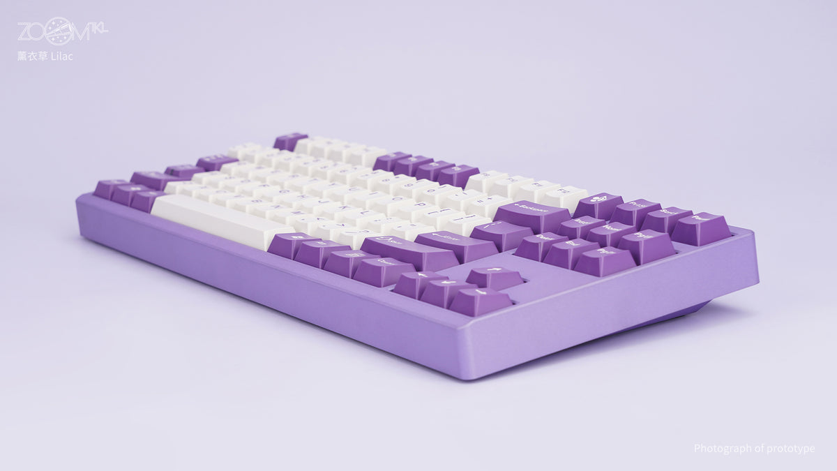 (Group Buy) ZOOM TKL ESSENTIAL EDITION - Lilac – proto[Typist] Keyboards