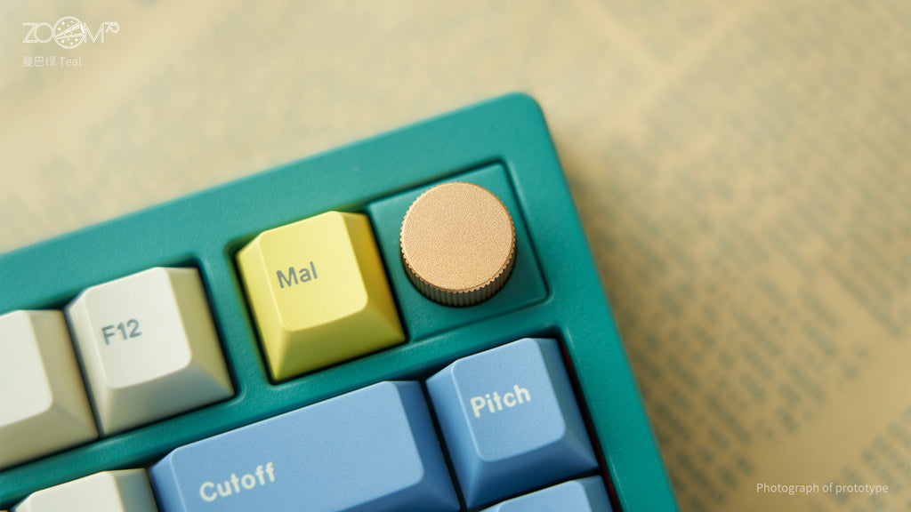(Group Buy) Zoom75 Essential Edition - Teal – proto[Typist] Keyboards