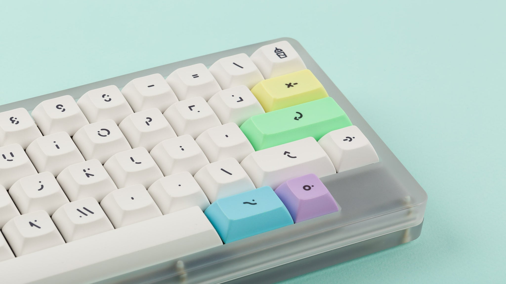 (In Stock) PBT Milkshake – proto[Typist] Keyboards