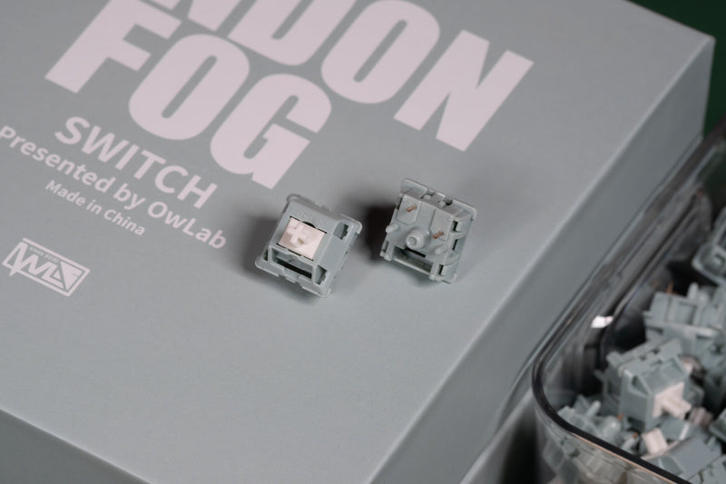 (In Stock) London Fog Switches – proto[Typist] Keyboards