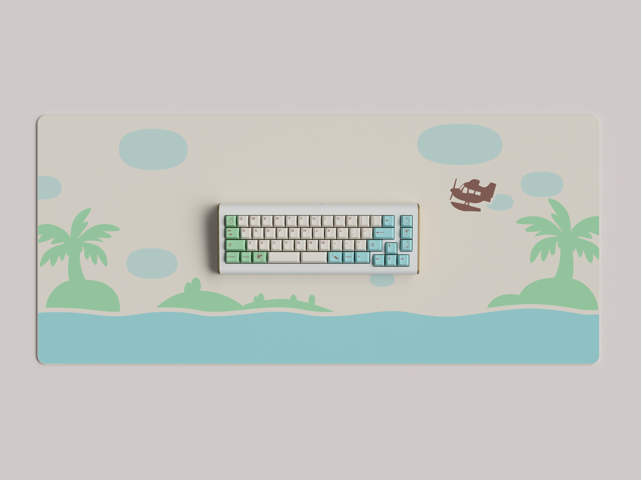 (Group Buy) Infinikey Islander Deskmat – proto[Typist] Keyboards