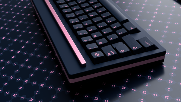 (In Stock) GMK Pink On Navy