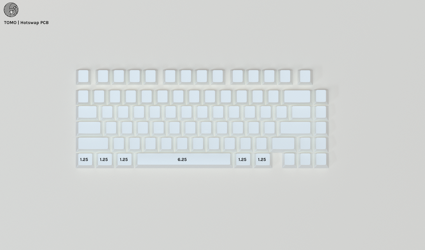 (In Stock) TGR Tomo Keyboard Kit